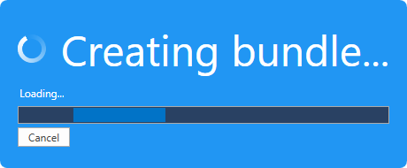 Creating the PDF Bundle